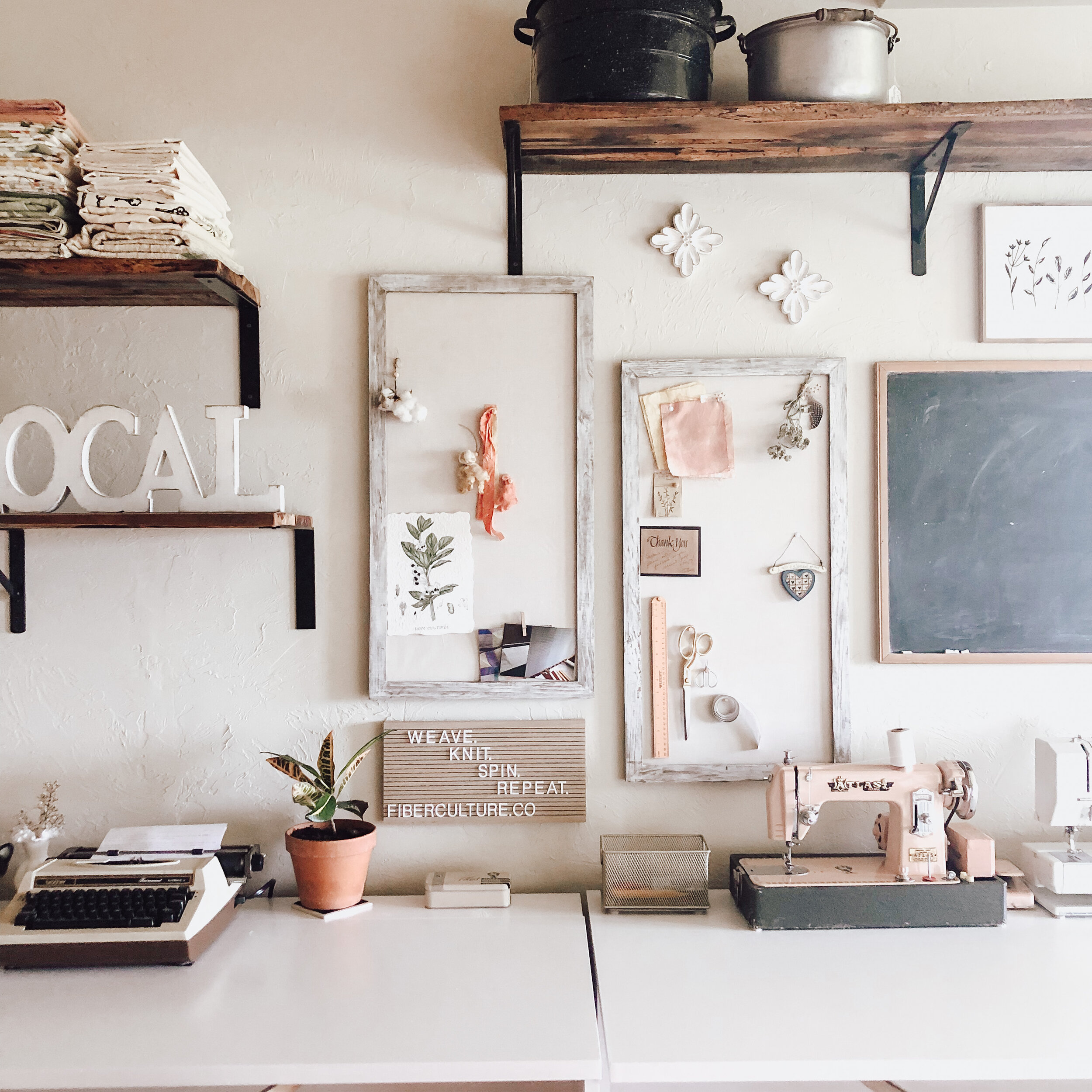 Studio #goals! The ultimate fiber studio tour. — Fiberculture