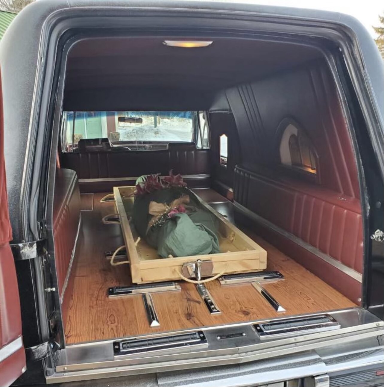 Shrouding for Natural Burial or Cremation — Pine Box Funerals