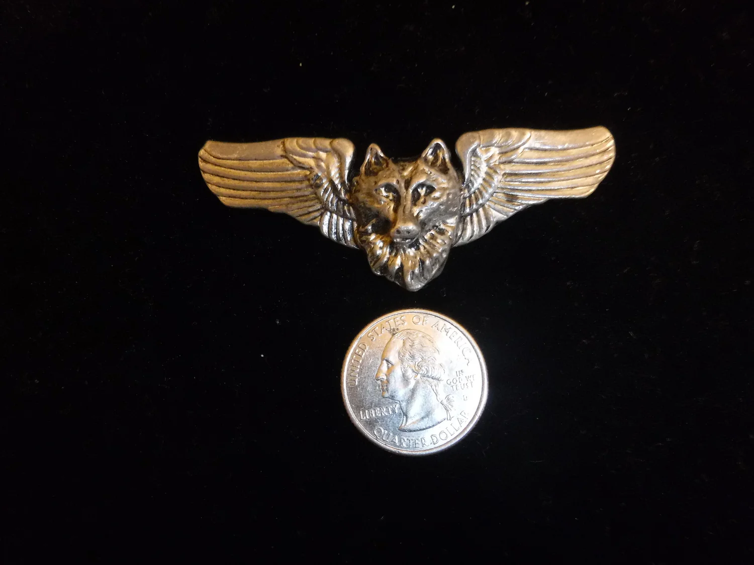 Gold Winged Wolf