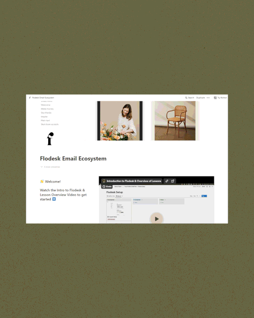 A Guide to Build Your Flodesk Ecosystem — State of Sage