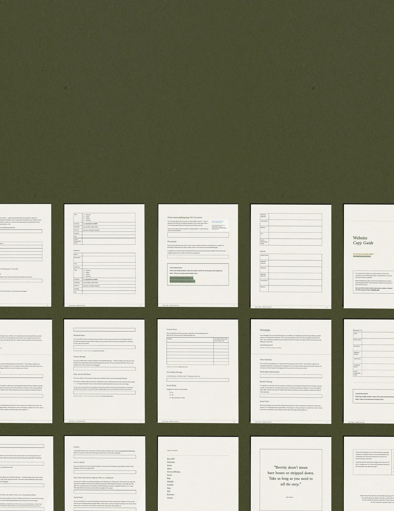 Building Your Homepage Story — State of Sage