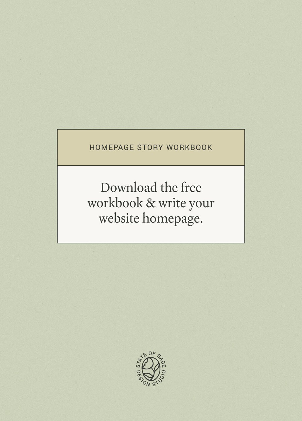 Building Your Homepage Story — State of Sage