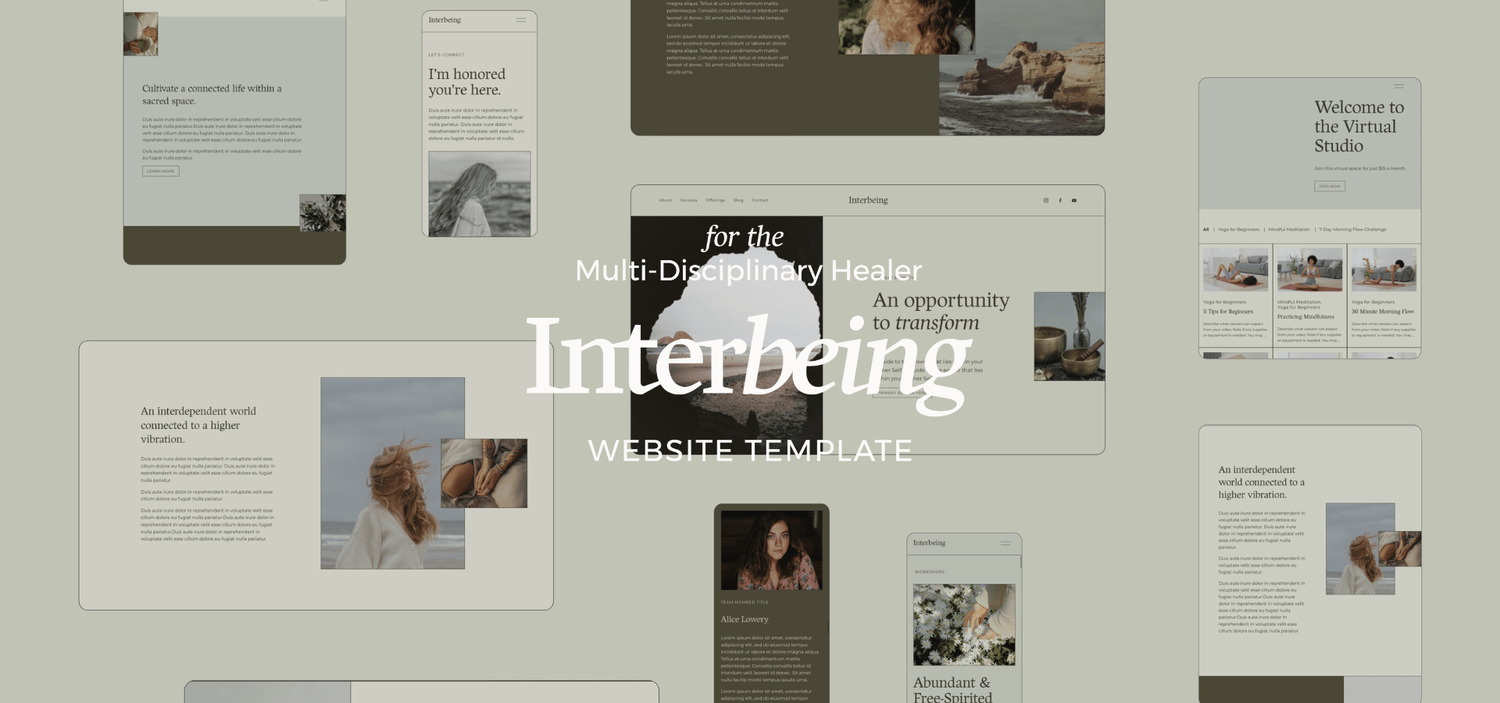 Interbeing Website Template — State of Sage