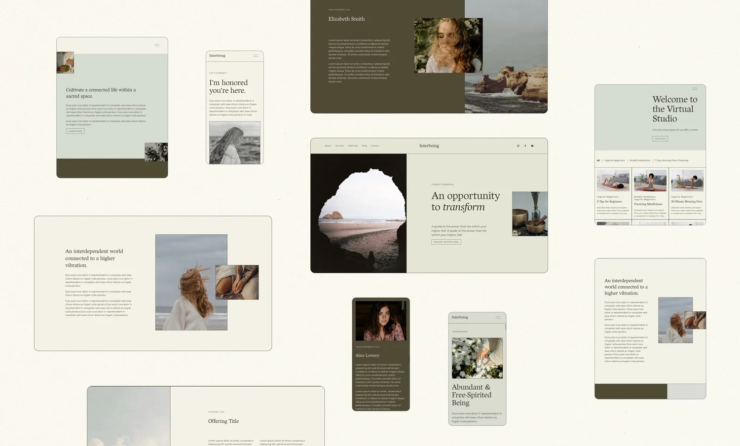 Interbeing Website Template — State of Sage