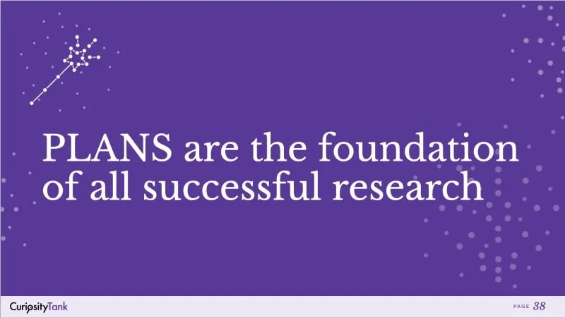 The foundation of all successful UXR projects | Curiosity Tank