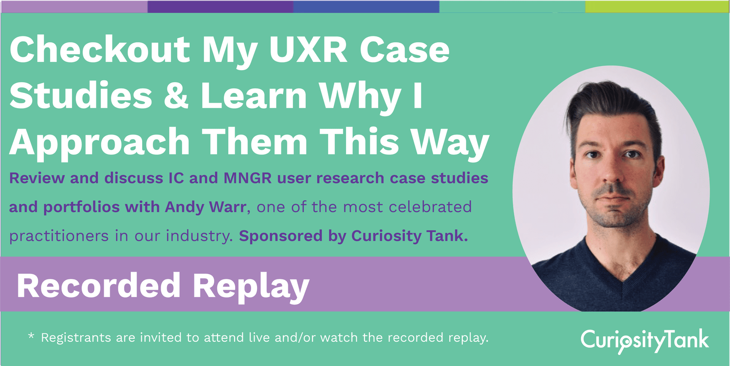 Edit UXR Video Like a Pro: Two-hour interactive event with Q&A [Replay ...