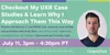 Learn how to create UXR case studies that get you hired | Curiosity Tank