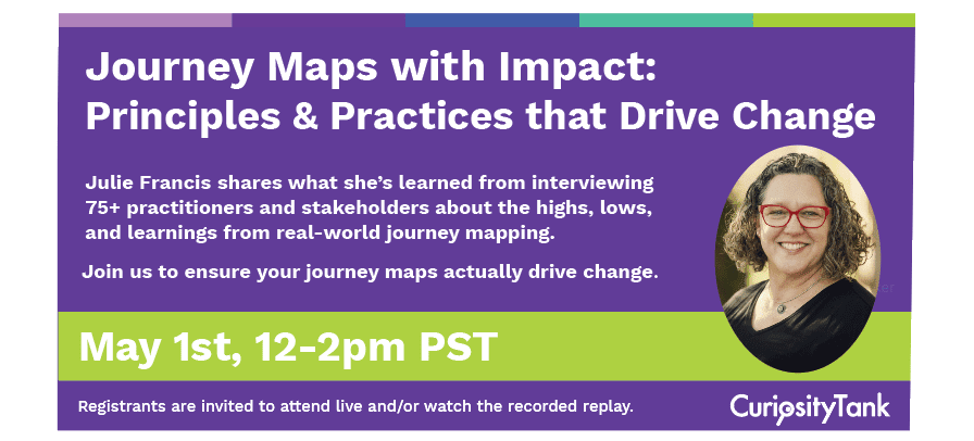 Journey Maps with Impact with Julie Francis