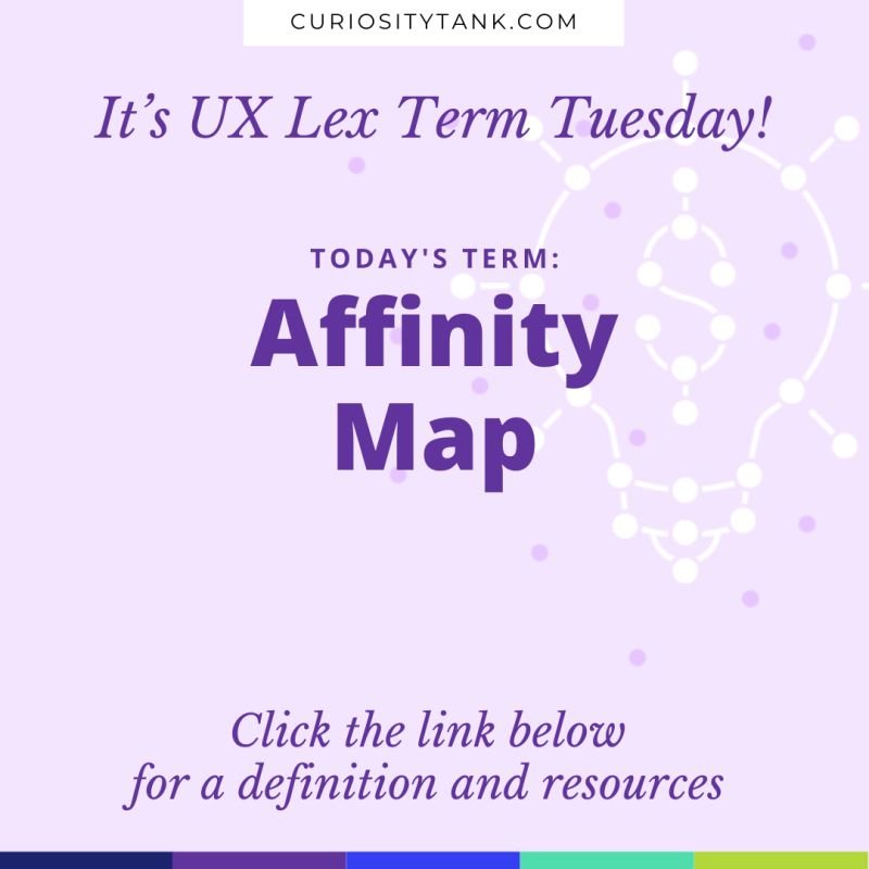 Learn the lingo: Affinity Map