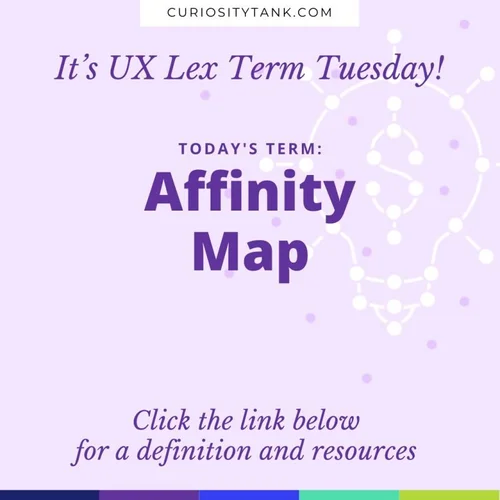 Learn the lingo: Affinity Map