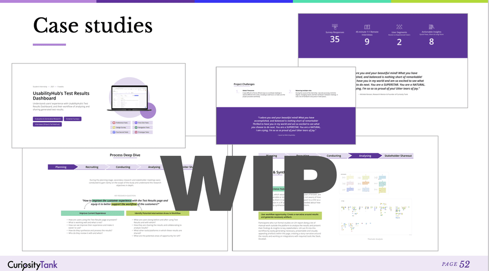 The Controversial UXR Case Study | Curiosity Tank