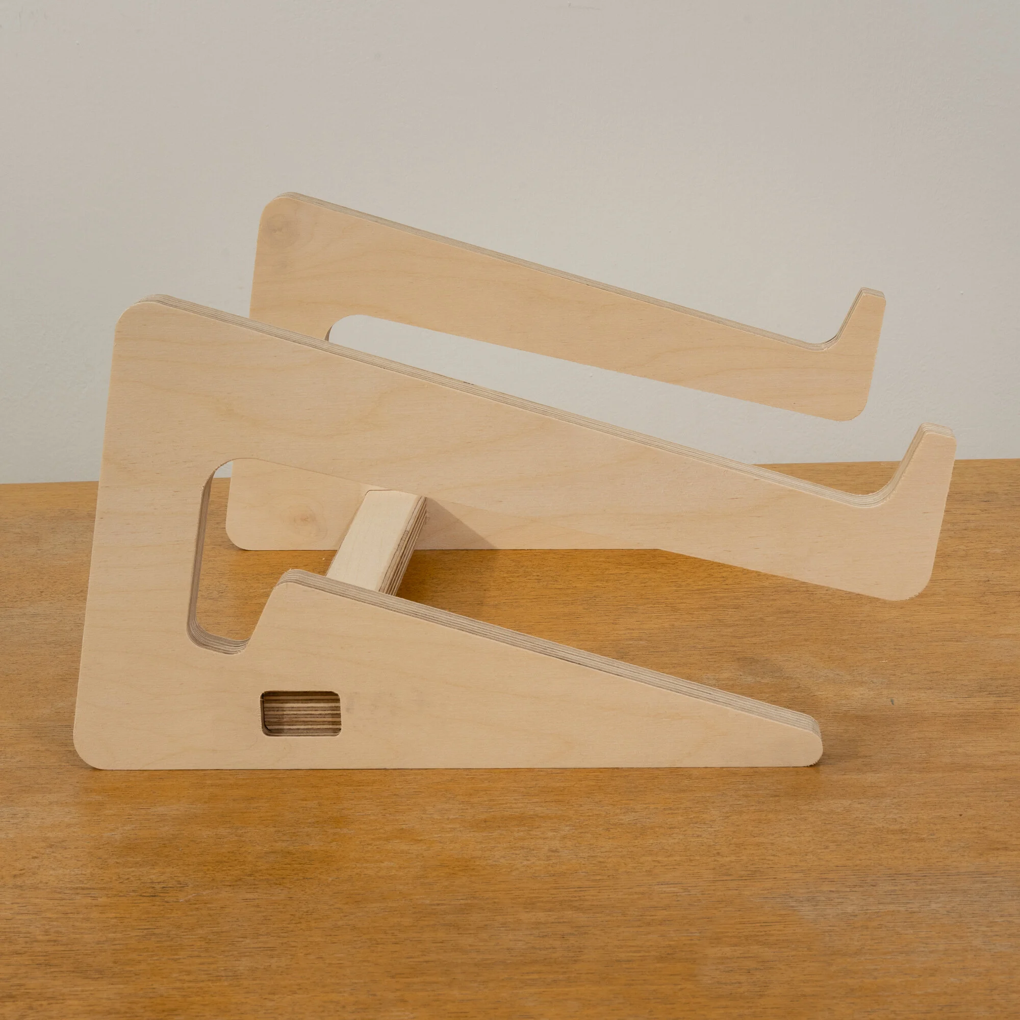 Adjustable Wooden Laptop Stand — Dust Shack
