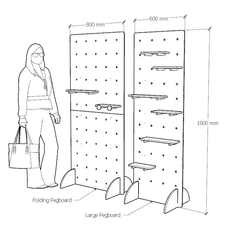 Bespoke Pegboards — Dust Shack