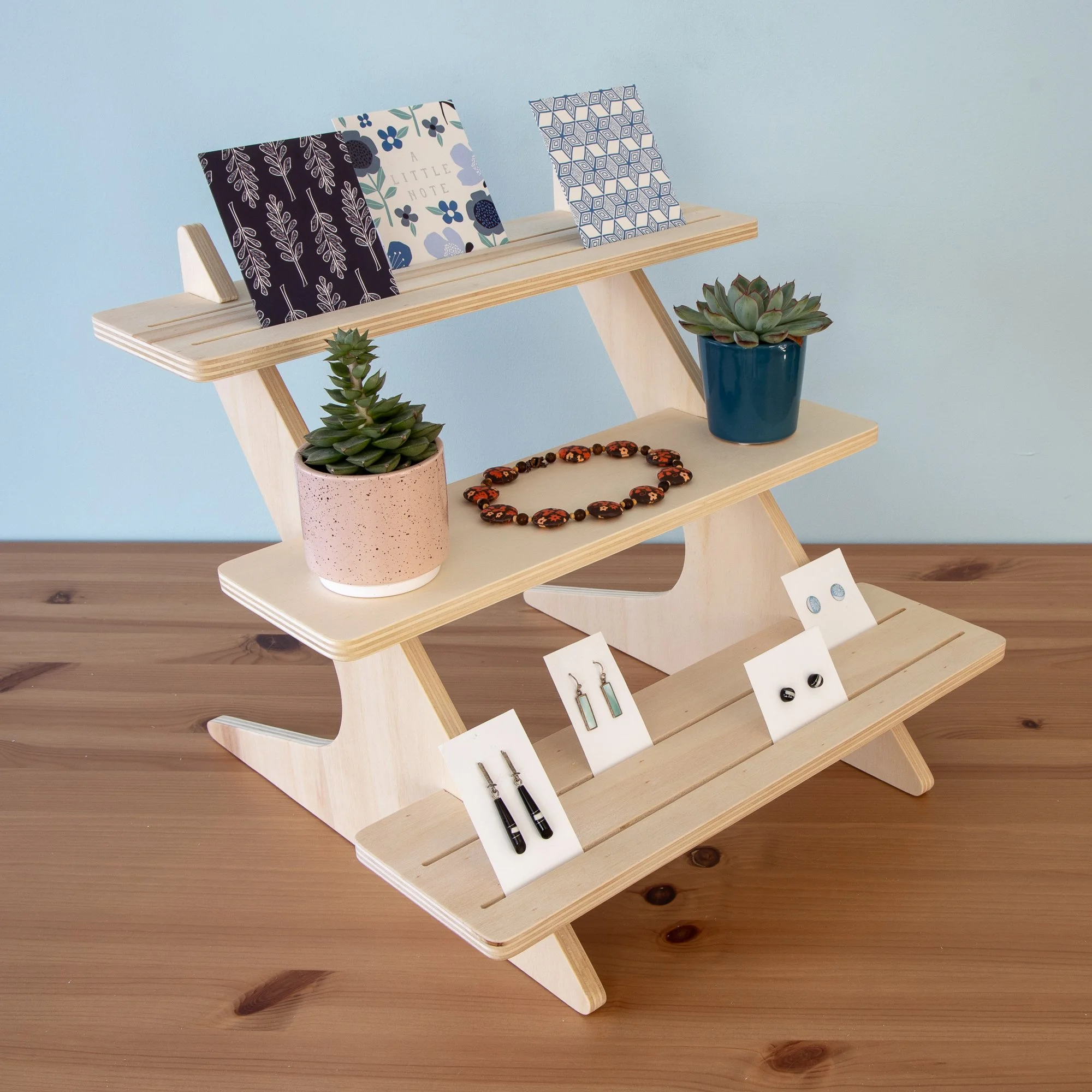 Wooden Display Stands — Dust Shack