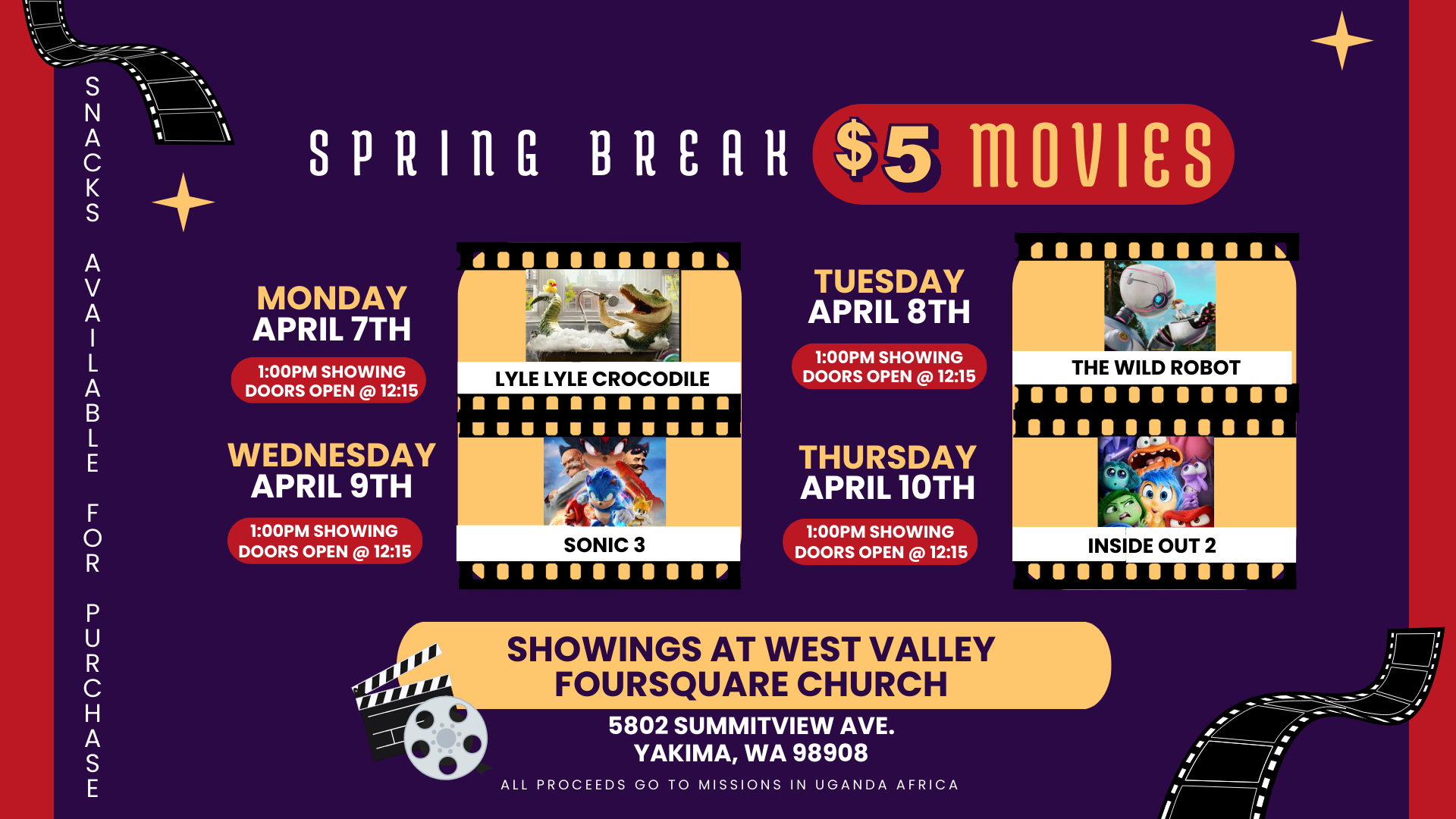 Events — West Valley Foursquare Church