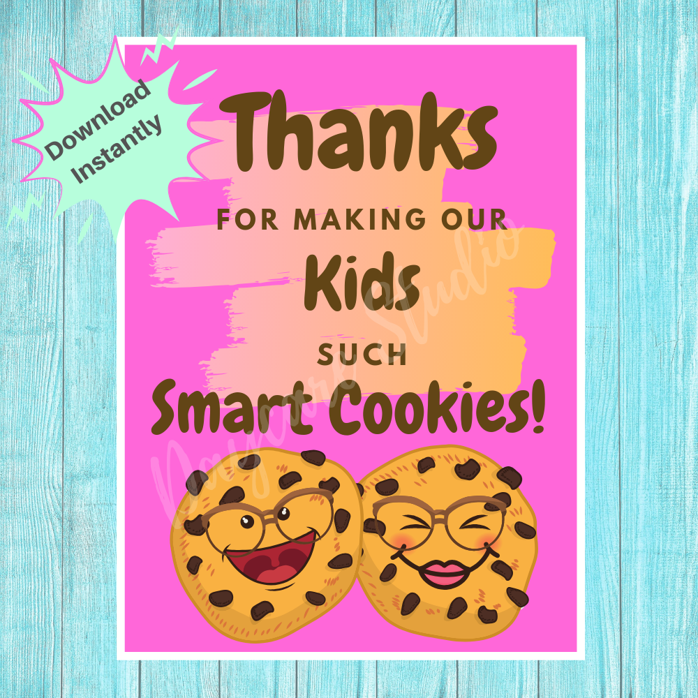 Teacher Appreciation Week Flyer | Teacher Thank You Instant Digital ...