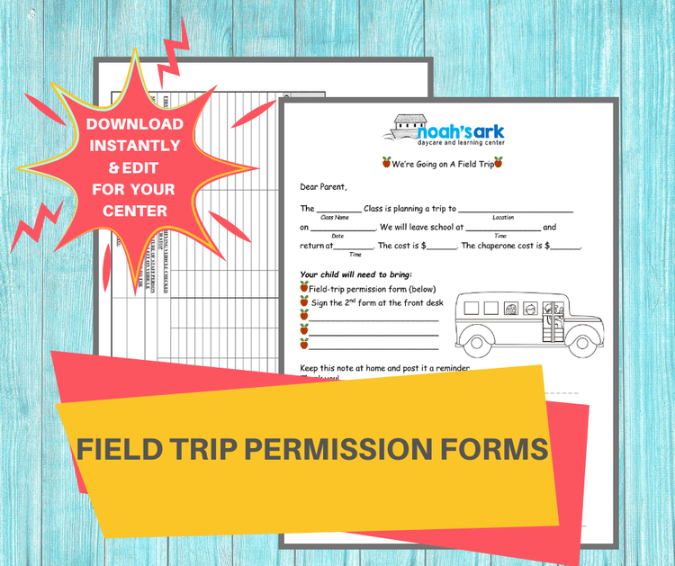 Pick-Up Form / Child Care Center Child Authorized Pick-Up Printable ...