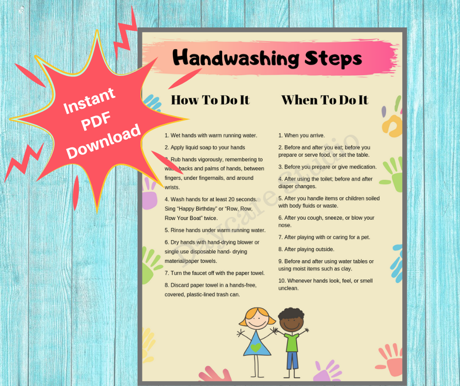 DAYCARE CENTER SIGNS/Childcare Printable Signs for Preschool and ...