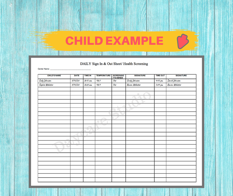 Daycare Tax Statement - Tuition Receipt | Child Care Forms — Daycare Studio
