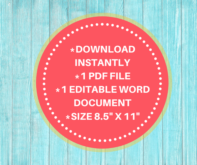 Daycare Balance Due / Childcare Center Late Payment Notice/ Past Due ...