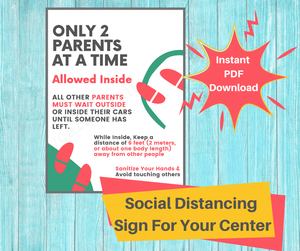 Child Sickness Flyer | Daycare Templates | Kids With Symptoms — Daycare ...