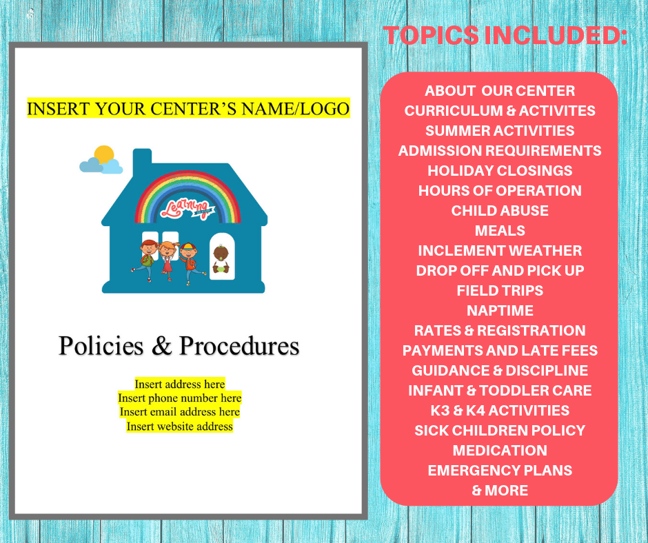 Child Illness Notice | Child Sick Report | Daycare Forms — Daycare Studio