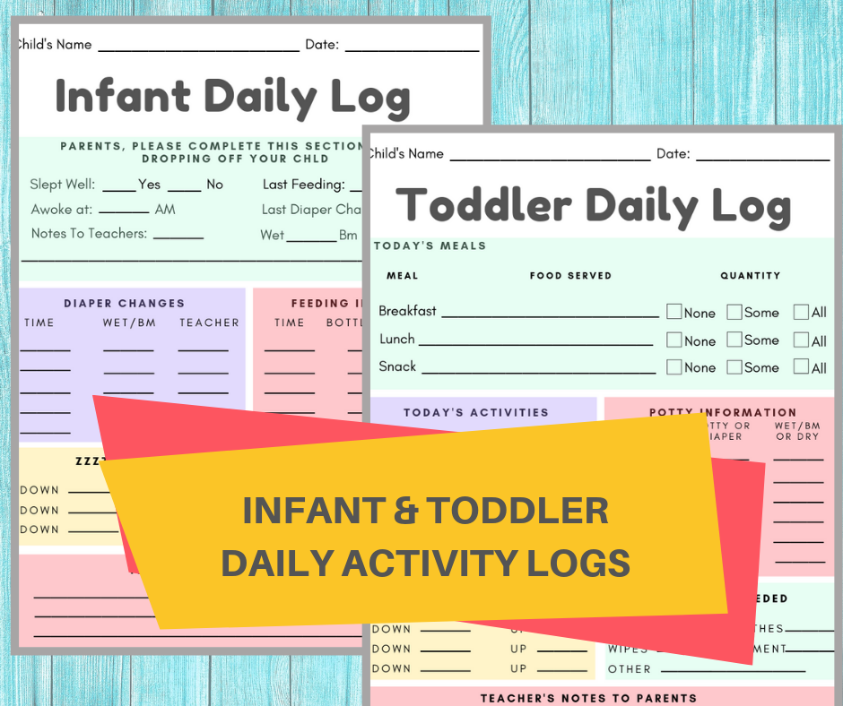 Educational Curriculum | Printable Daycare Forms | Daycare Templates ...