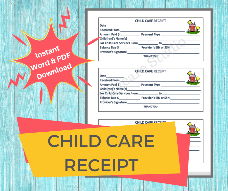 BITING REPORT- Daycare Printable Child Incident Report /Preschool ...