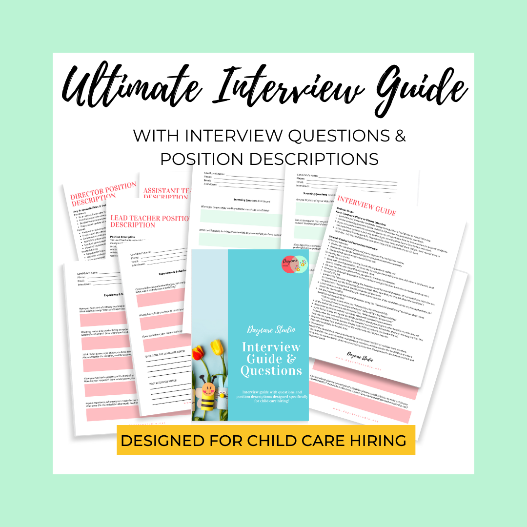 30 Daycare Policies You Need in Your Parent Handbook — Daycare Studio