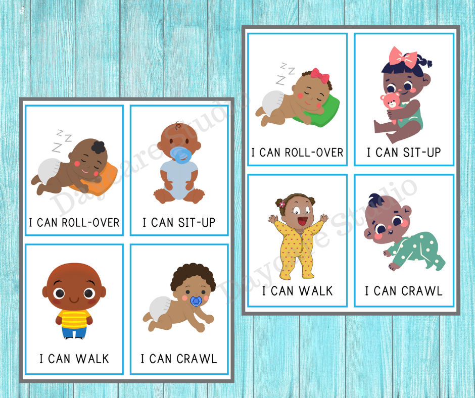 Diaper Changing Steps- Daycare Printable Diapering & Pull-Up Changing ...