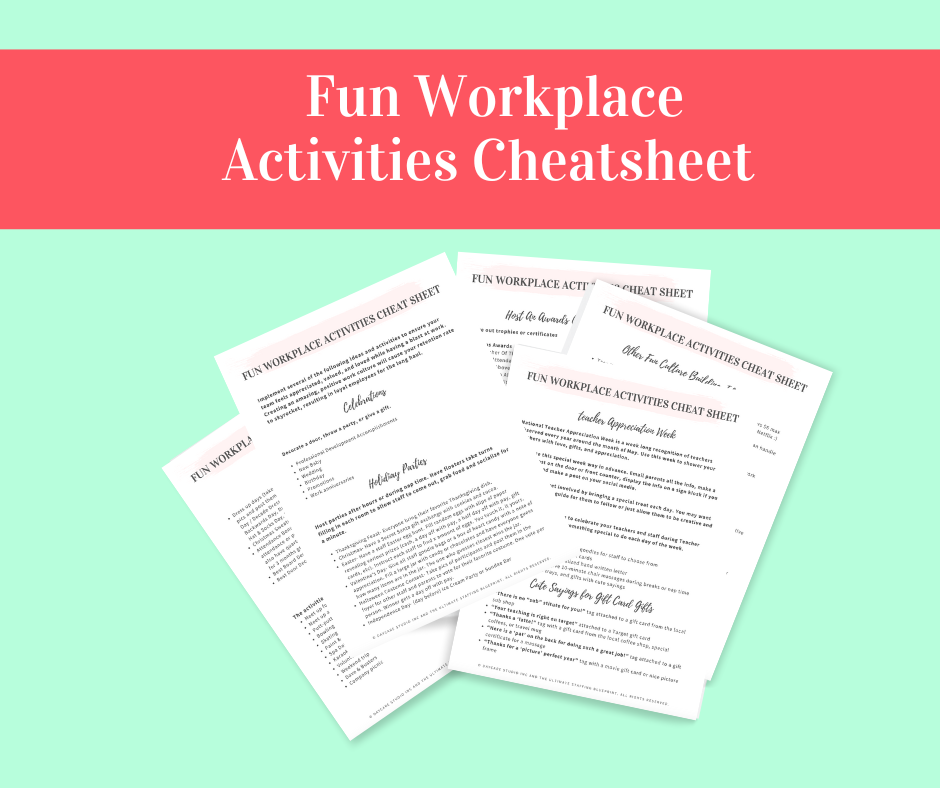 Daycare Employee Orientation / New Hire Document | Daycare Forms ...
