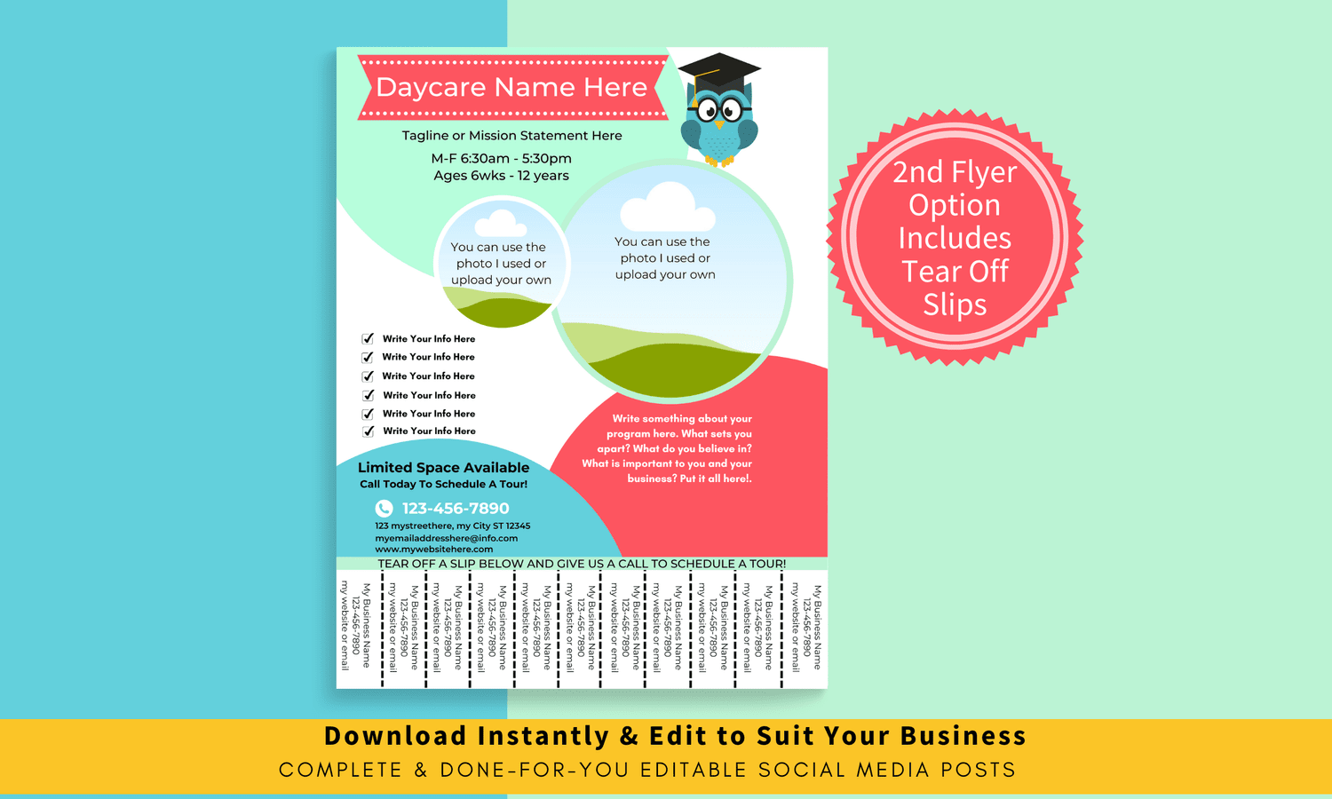 DAYCARE PARENTAL AGREEMENT | Childcare Center Printable Daycare ...