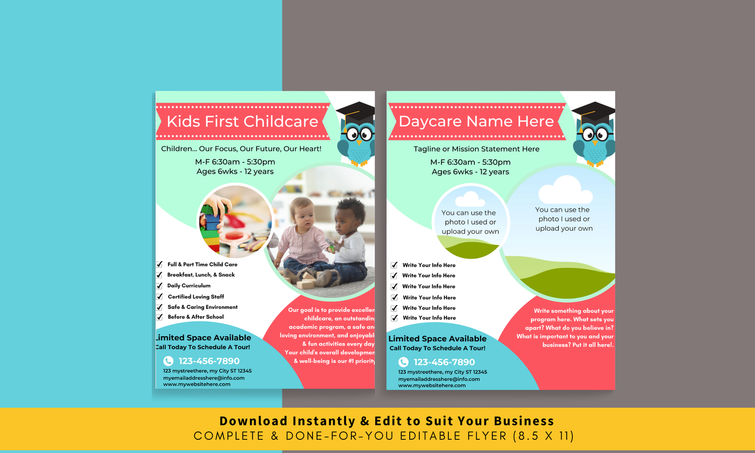 DAYCARE PARENTAL AGREEMENT | Childcare Center Printable Daycare ...