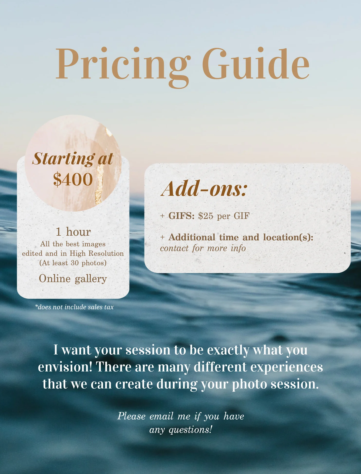 Get prepared for your Portrait Photo Session! — Taimane Kini Photography