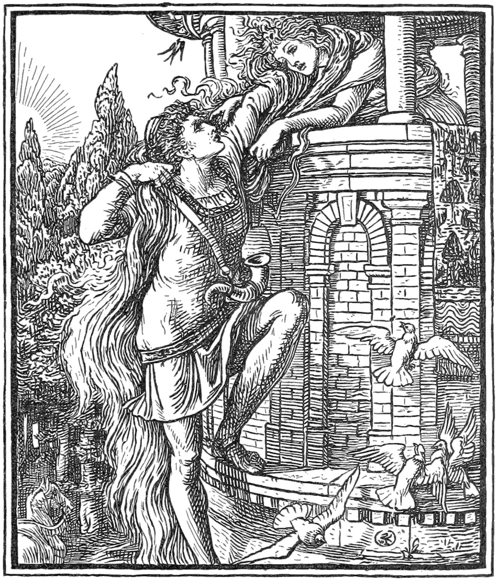 Rapunzel Grimm Brothers Fairy Tales