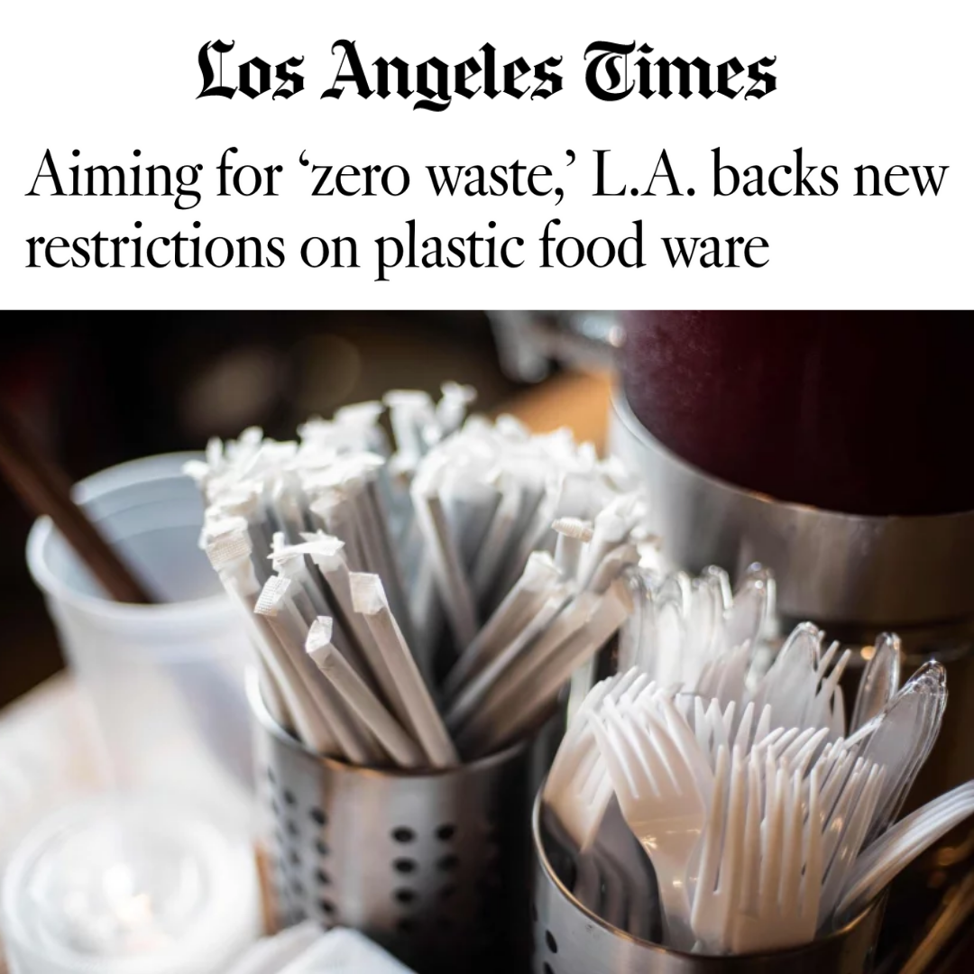 The Big One: Single-Use Plastic Reduction Laws — REUSABLE | LA