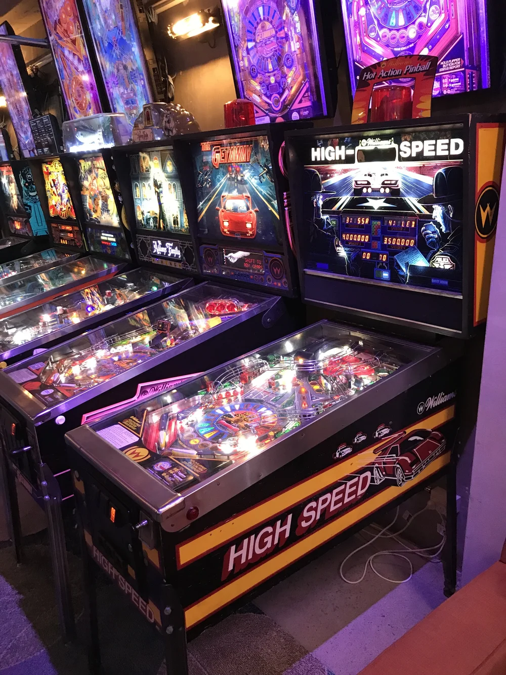 High Speed pinball / Steve Ritchie — Pinball Spots — Passionate About ...