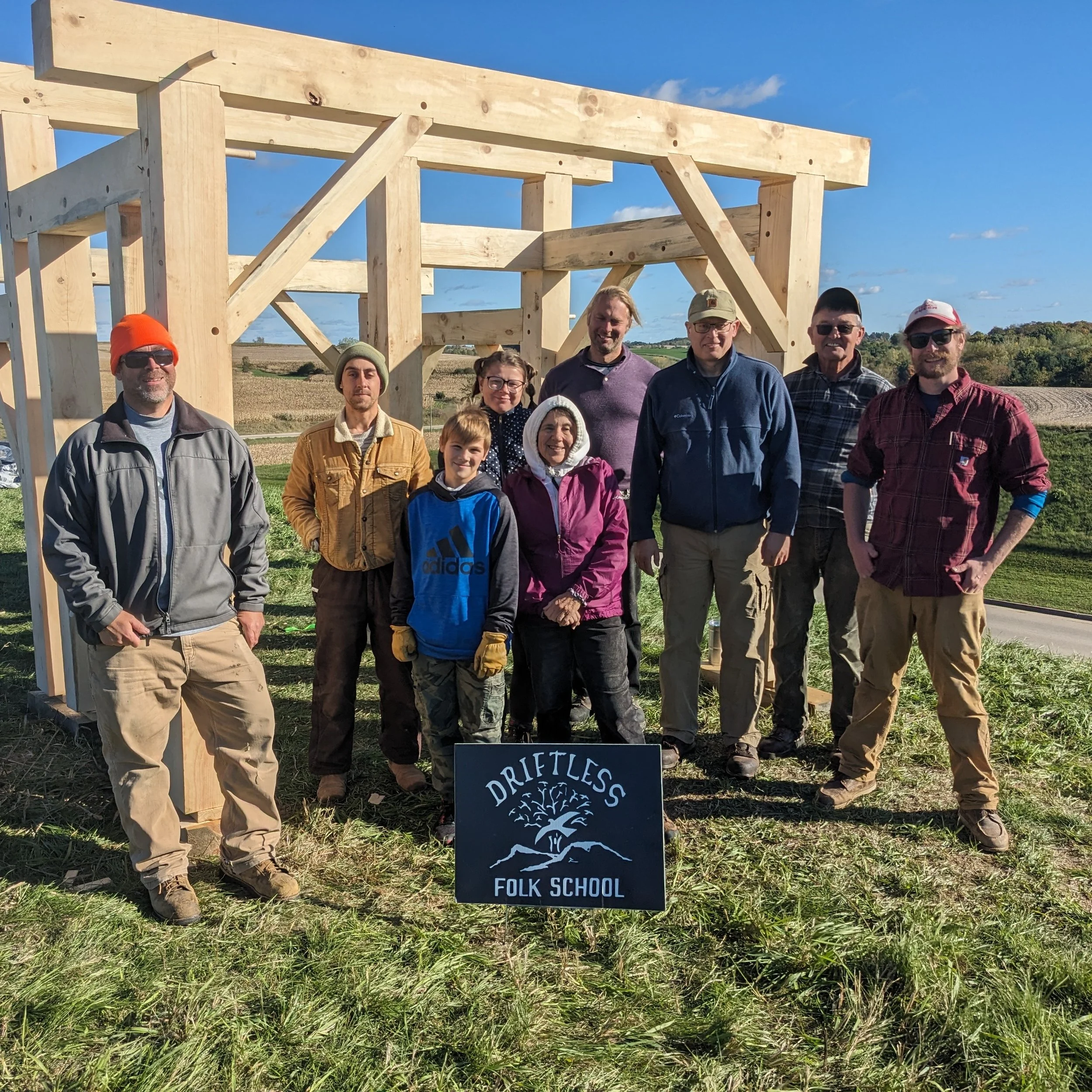 Timber Framing Fundamentals Class, with Jon Anderson of Star Hill ...