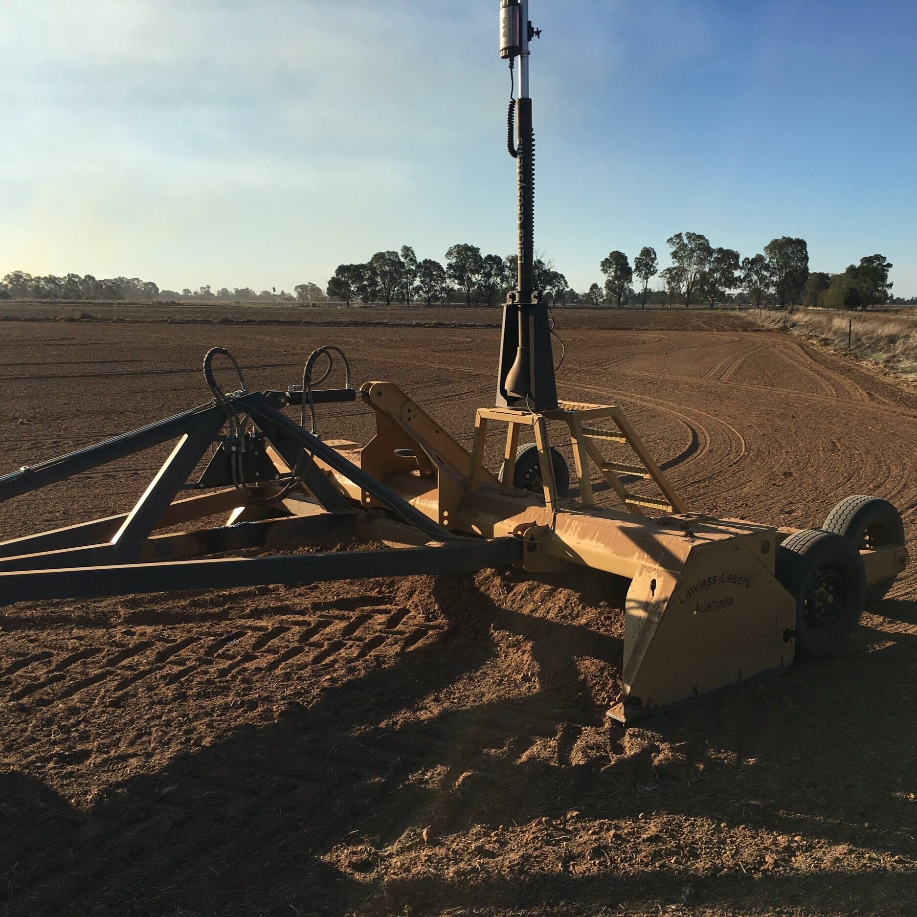 Trailing Box Blades — Lawless Lasers