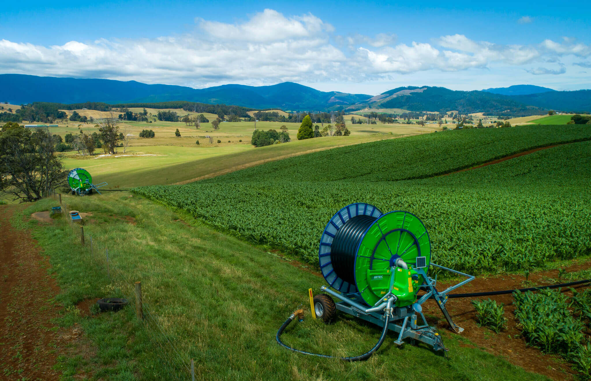 Irtec Hard hose irrigators — Van Diemens Land Irrigation