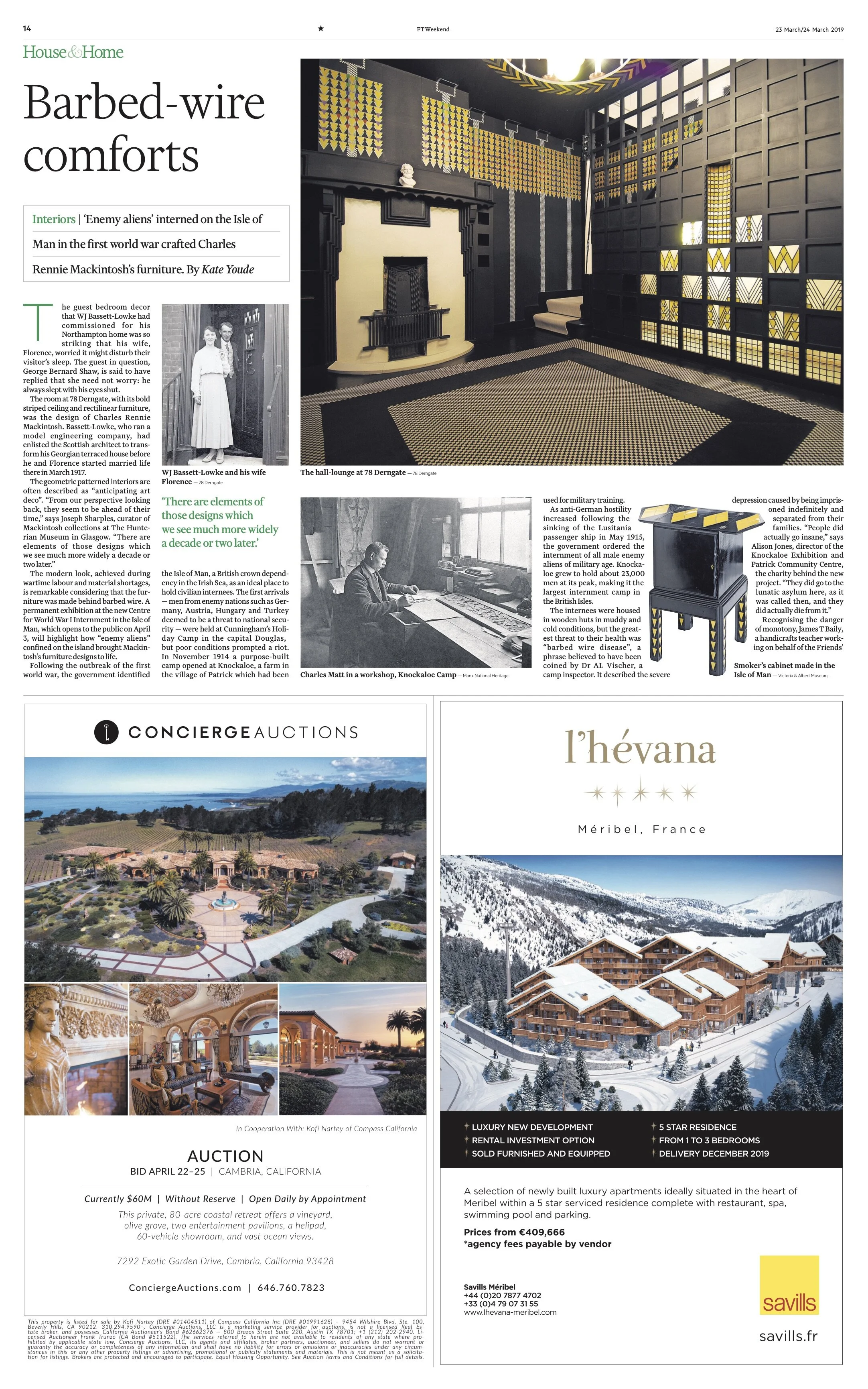 Financial Times: Barbed-wire comforts — Kate Youde