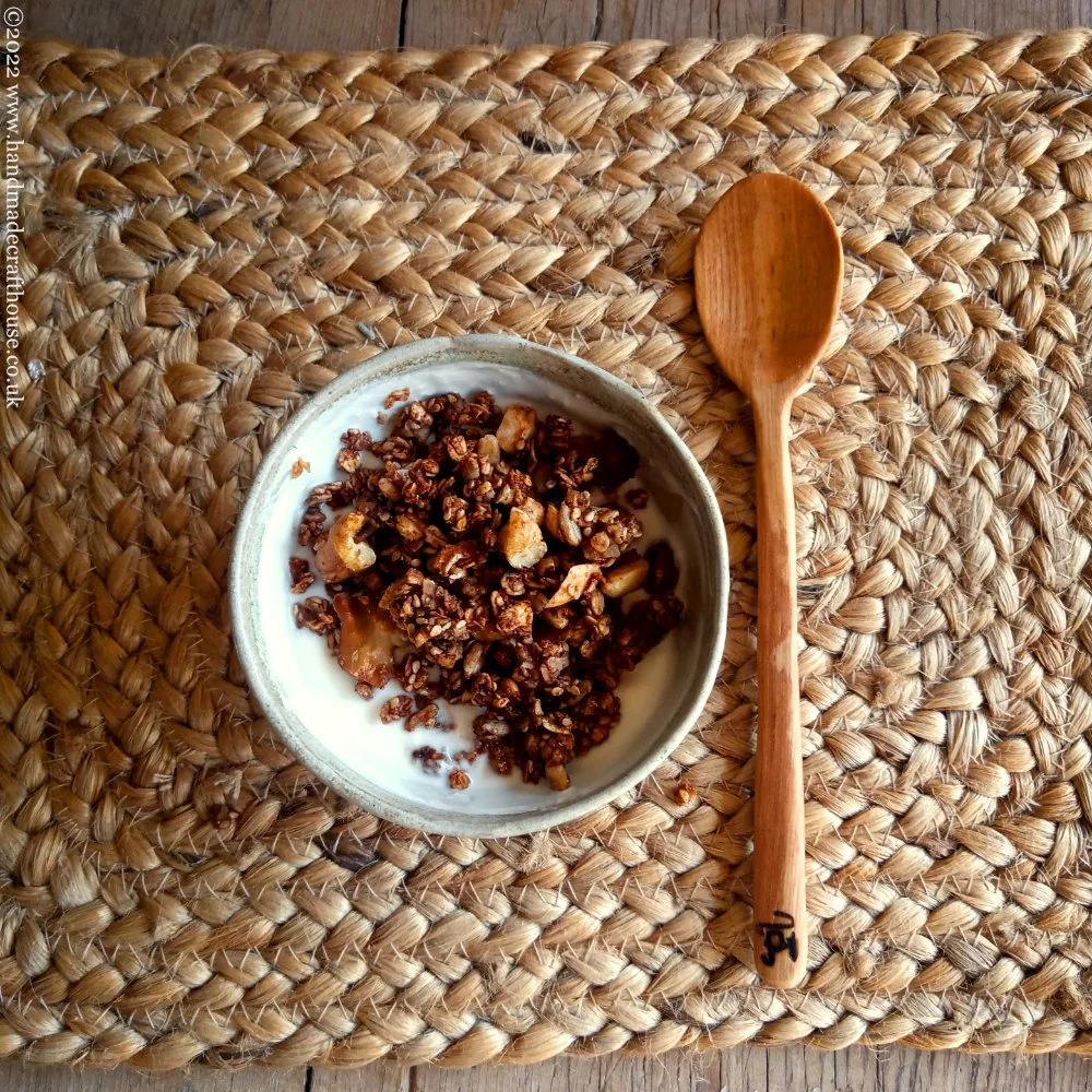 Homemade Chocolate Granola Recipe — Handmade Craft House