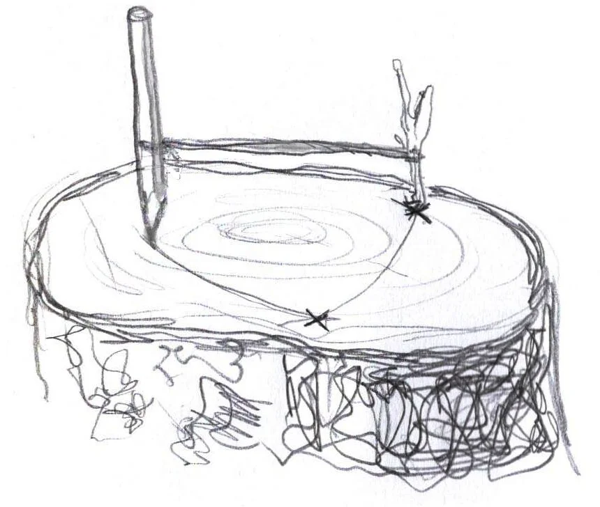 How to make a Chopping Block for Green Woodworking and Axe Carving ...