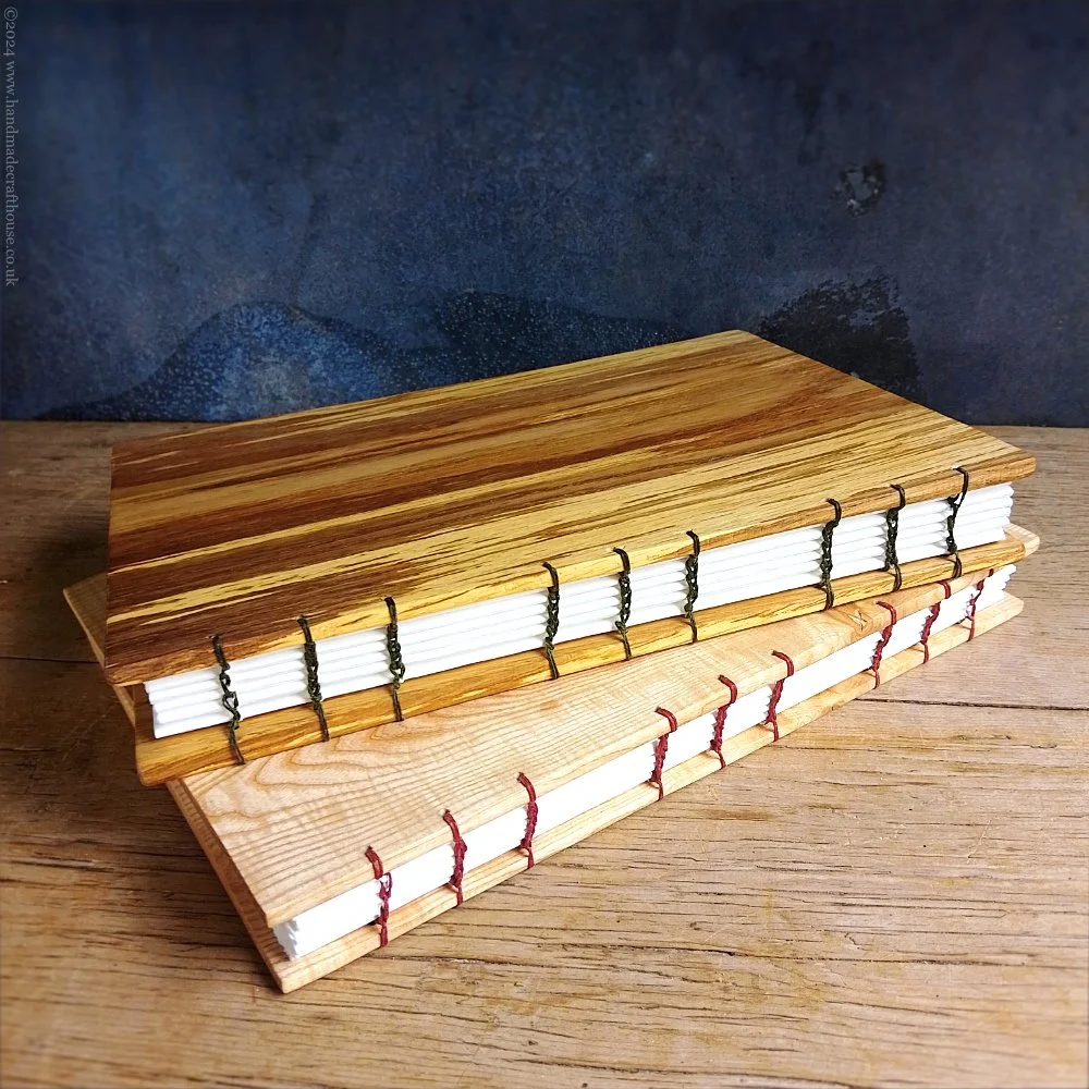 "Whirlpool" - Spalted Elm Journal — Handmade Craft House