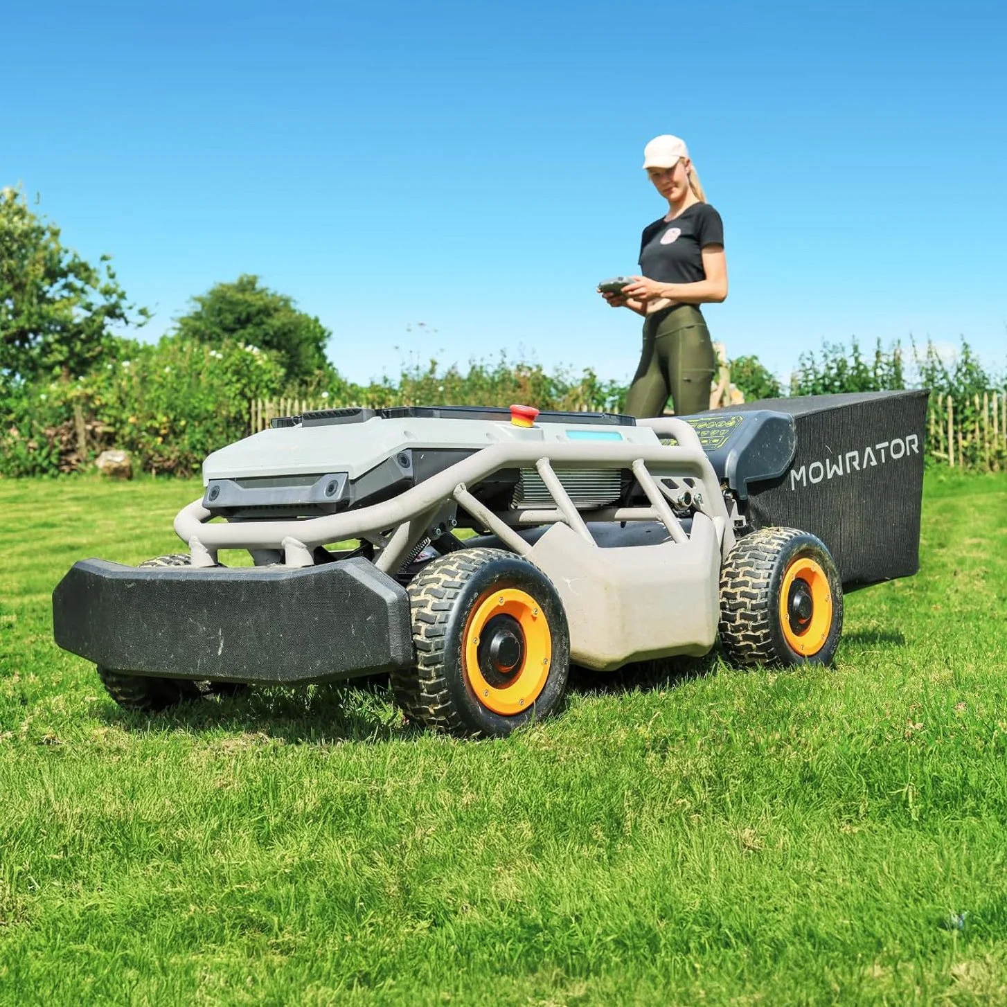 RC Control 4wd Lawn Mower — Stumbyl