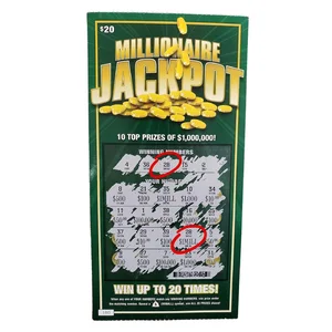 Prank Scratch Cards - $1 Million Winning Ticket Gag Set — Stumbyl