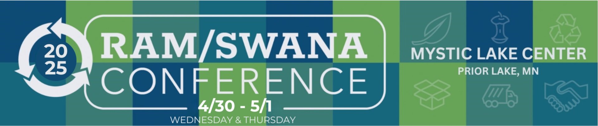 2025 RAM/SWANA Conference Agenda — SWANA LAND OF LAKES CHAPTER