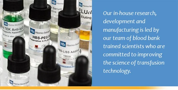 Hemo bioscience - The Science in Blood Banking