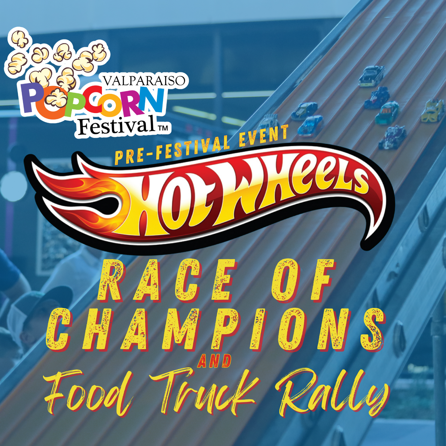 POPCORN PIT STOP | Hot Wheels Race of Champions | Food Trucks ...