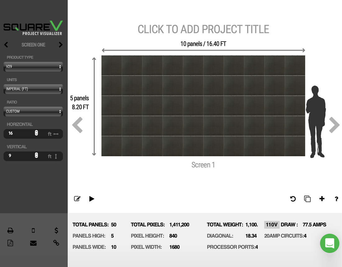 squareV LED Video Products - Designed, Tested, Supported in the USA